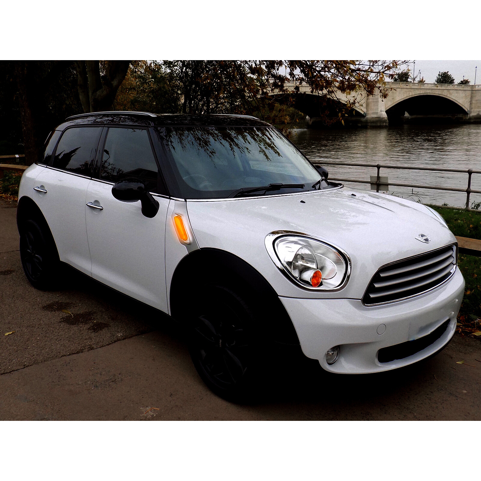 Amber Smoke Fender Side Marker Lamp Light Bar For Mini Cooper ...