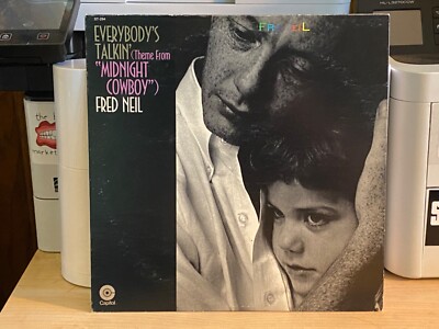 Fred Neil Everbody's Talkin' LP Capitol ST-294 green labels Midnight ...