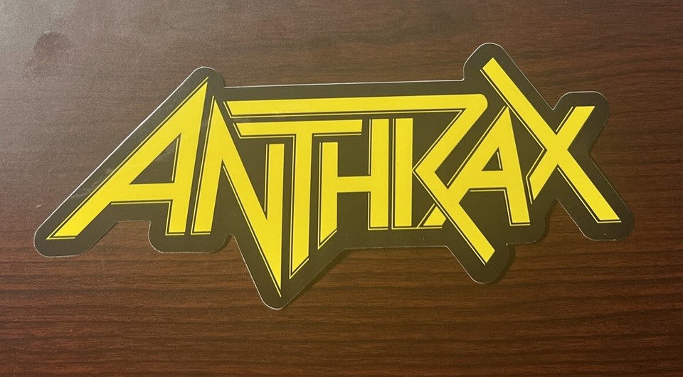 Anthrax Logo Sticker A001S | eBay