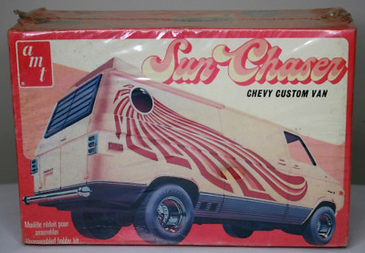 Vintage 1970's AMT 1:25 Sun Chaser Chevy Van Sealed Model Kit #T402 | eBay