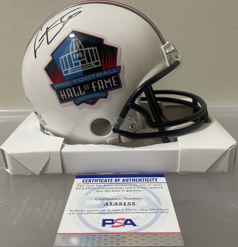 Cris Carter Minnesota Vikings Autographed Riddell HOF Mini Helmet PSA ...