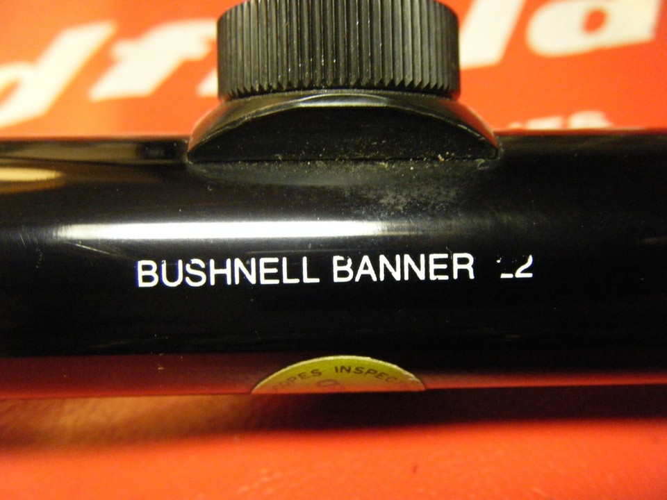 Vintage Bushnell Banner 22 4 Power Rifle Scope Japan 1 inch | eBay