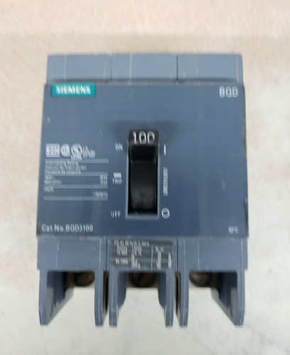 Siemens BQD3100 3p 480v 100a Circuit Breaker - NEW TAKEOUT | eBay