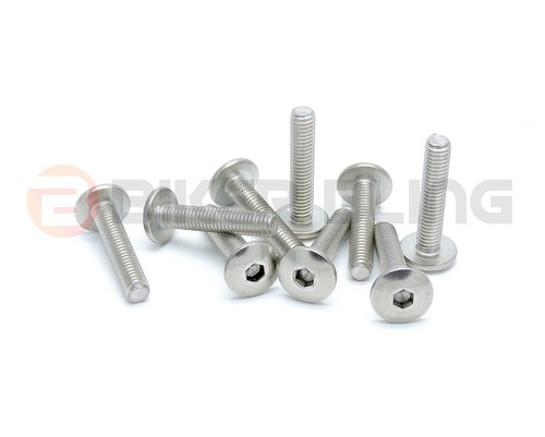 2x Triumph Daytona 600 2003-2005 M6x30 stainless pan button head ...