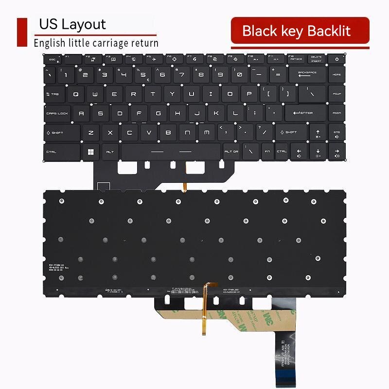 Laptop Keyboard for MSI Stealth 10SD 10SF GS66 GE66 P66 US | eBay