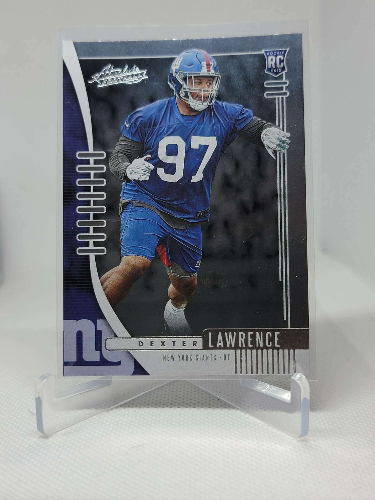 2019 Panini Absolute Dexter Lawrence Rookie Card RC #177 New York ...