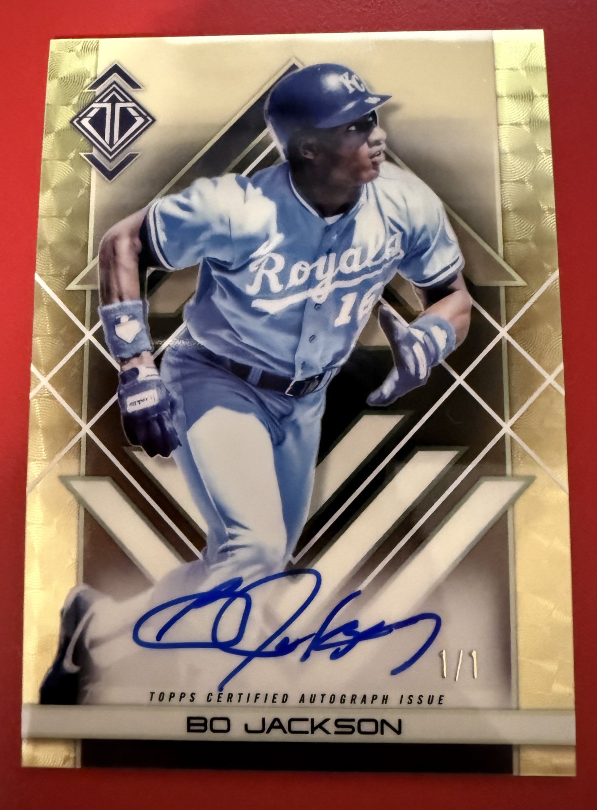 2025 TOPPS TRANSCENDENT BO JACKSON SUPERFRACTOR AUTO VARIATION 1/1 | eBay