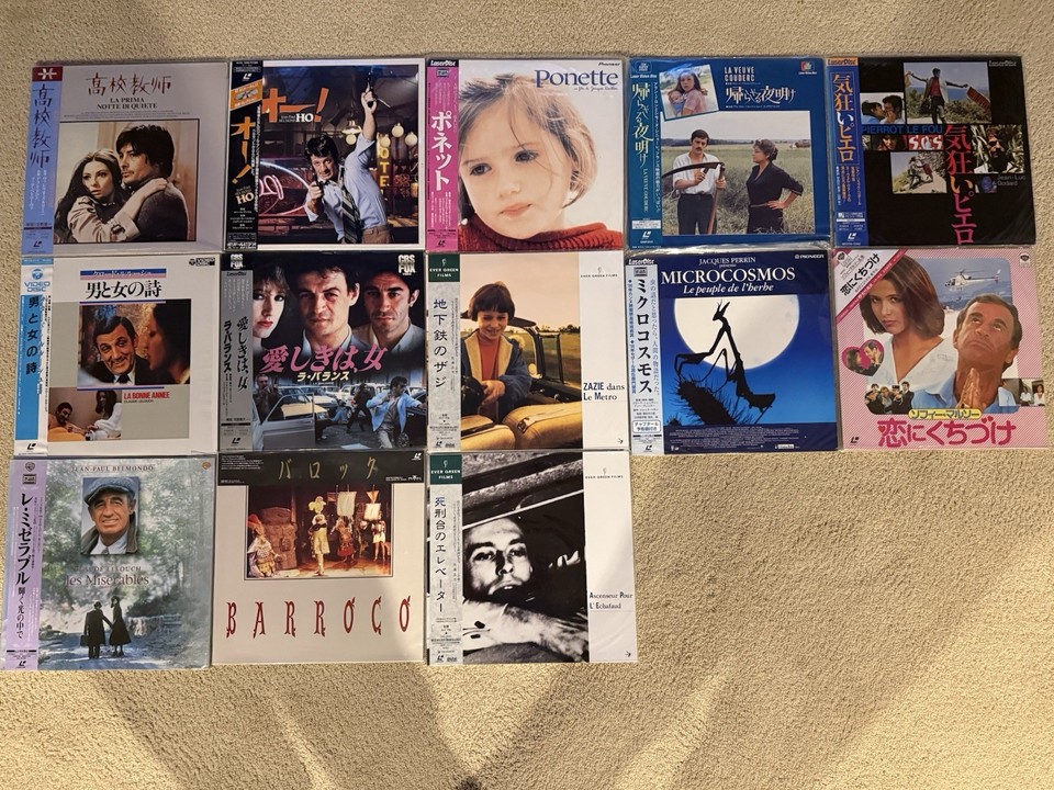 YOU PICK Japanese Pressing Laserdiscs 5 For $40 See Pictures And ...