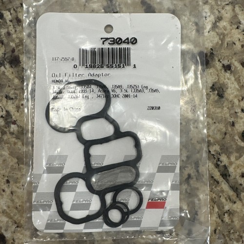 Engine Oil Filter Adapter Seal Fel-Pro 73040 for sale online | eBay