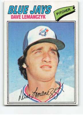 1977 Topps #611 Dave Lemanczyk EX Excellent Blue Jays | eBay