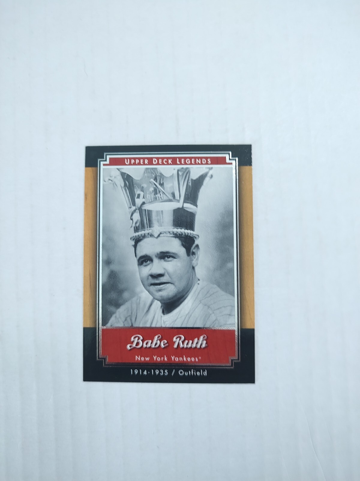 2001+Upper+Deck+Legends+-+%2342+Babe+Ruth for sale online | eBay
