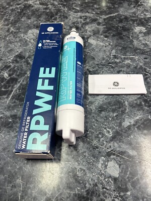 GE RPWFE Refrigerator Water Filter with Chip Open Box 794832217285| eBay
