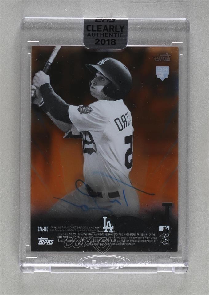 2018 Topps Clearly Authentic Orange /5 Tim Locastro #CAA-TLO Rookie ...