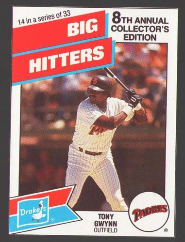 1988 Drake's Big Hitters Super Pitchers - SAN DIEGO PADRES | eBay