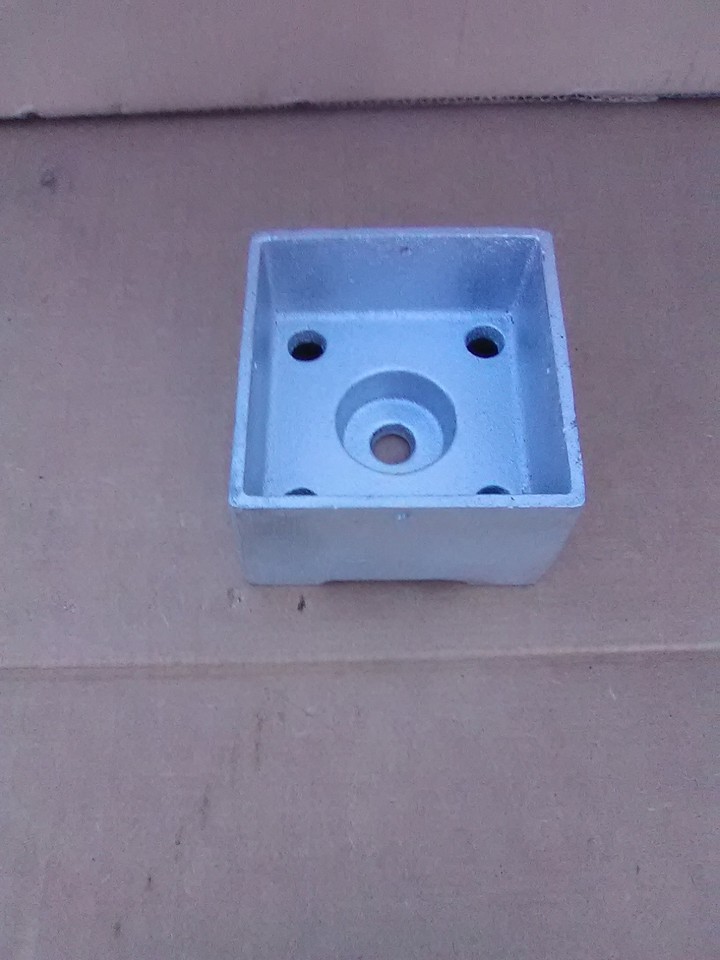 STAND-OFF Post Base, Anchored 4x4 Heavy Cast Aluminum MADE IN THE USA ...