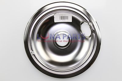 GE Hotpoint Kenmore Range 8" Chrome Drip Pan Bowl WB31K5025 WB31K5025E ...