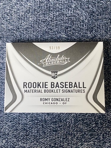 2022 Panini Absolute - Rookie Baseball Material Booklet Signatures Red ...