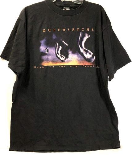 QUEENSRYCHE Hear in the Now Frontier World Tour Vintage 1997 Black T ...