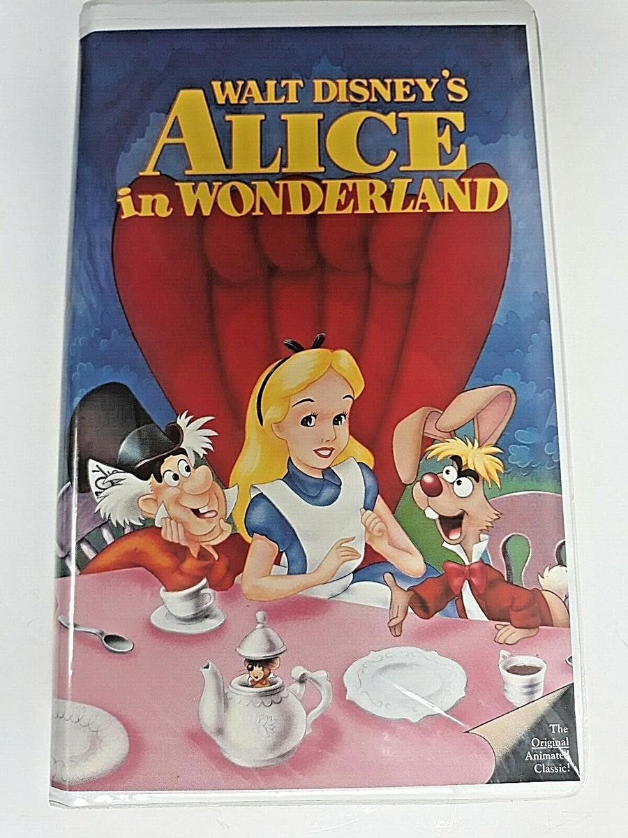 Alice In Wonderland Vhs