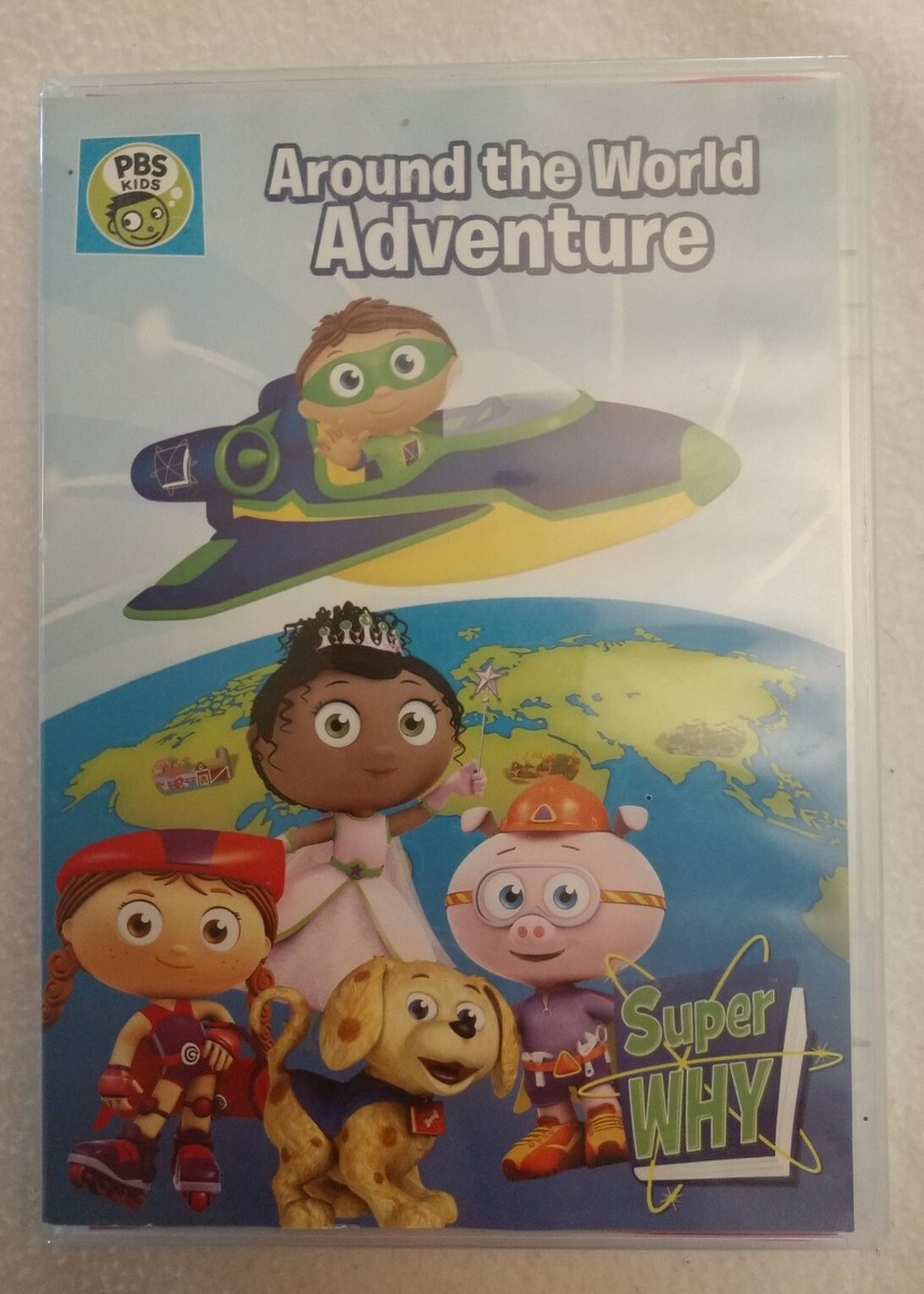 Super Why Around The World Adventure Dvd