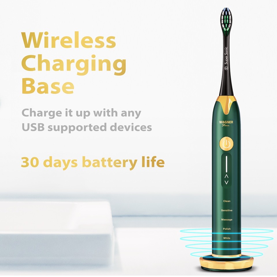 Wagner & Stern WT8800. Smart Electric Toothbrush with Pressure Sensor. | eBay