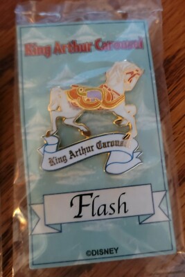 Flash Disney Carousel Limited Edition 1500 Disneyland King Arthur ...