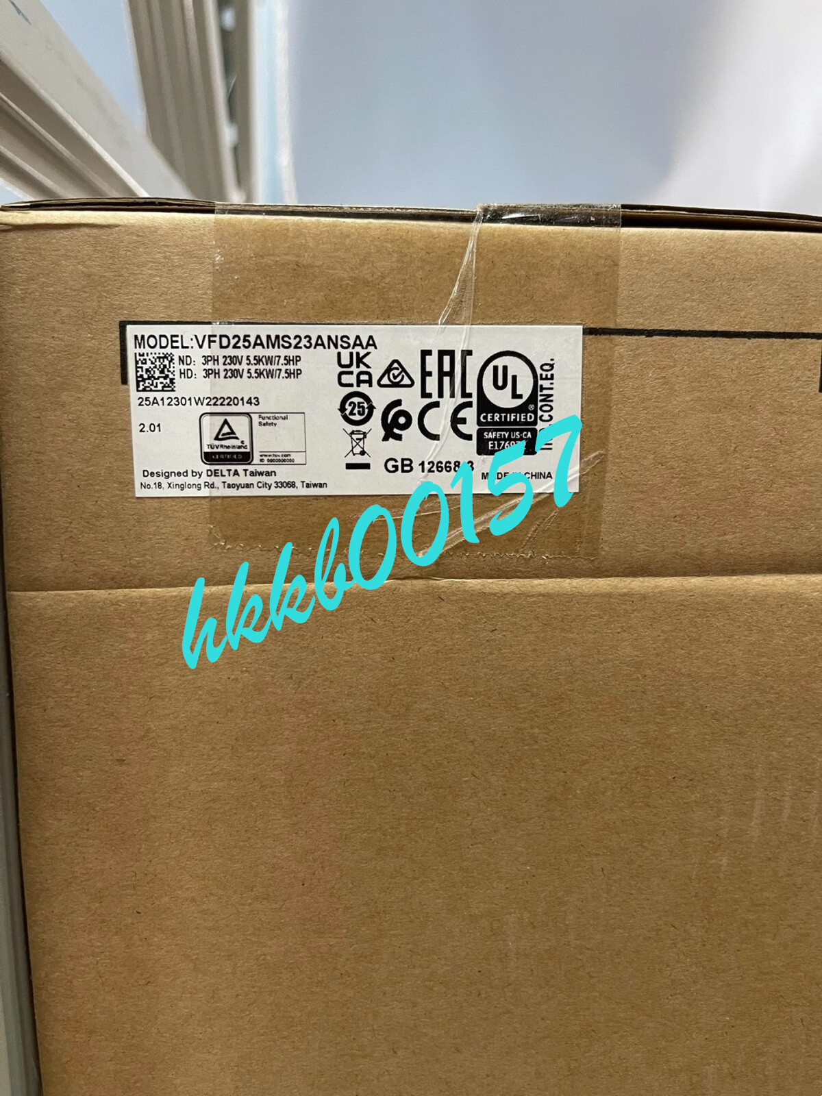 VFD25AMS23ANSAA DELTA controller DHL/FedEx brand new | eBay