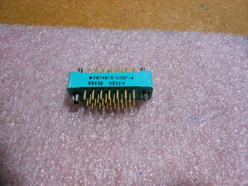 CONTINENTAL CONNECTOR PART # M28748/5-E00F1A NSN: 5935-01-063-4440 | eBay