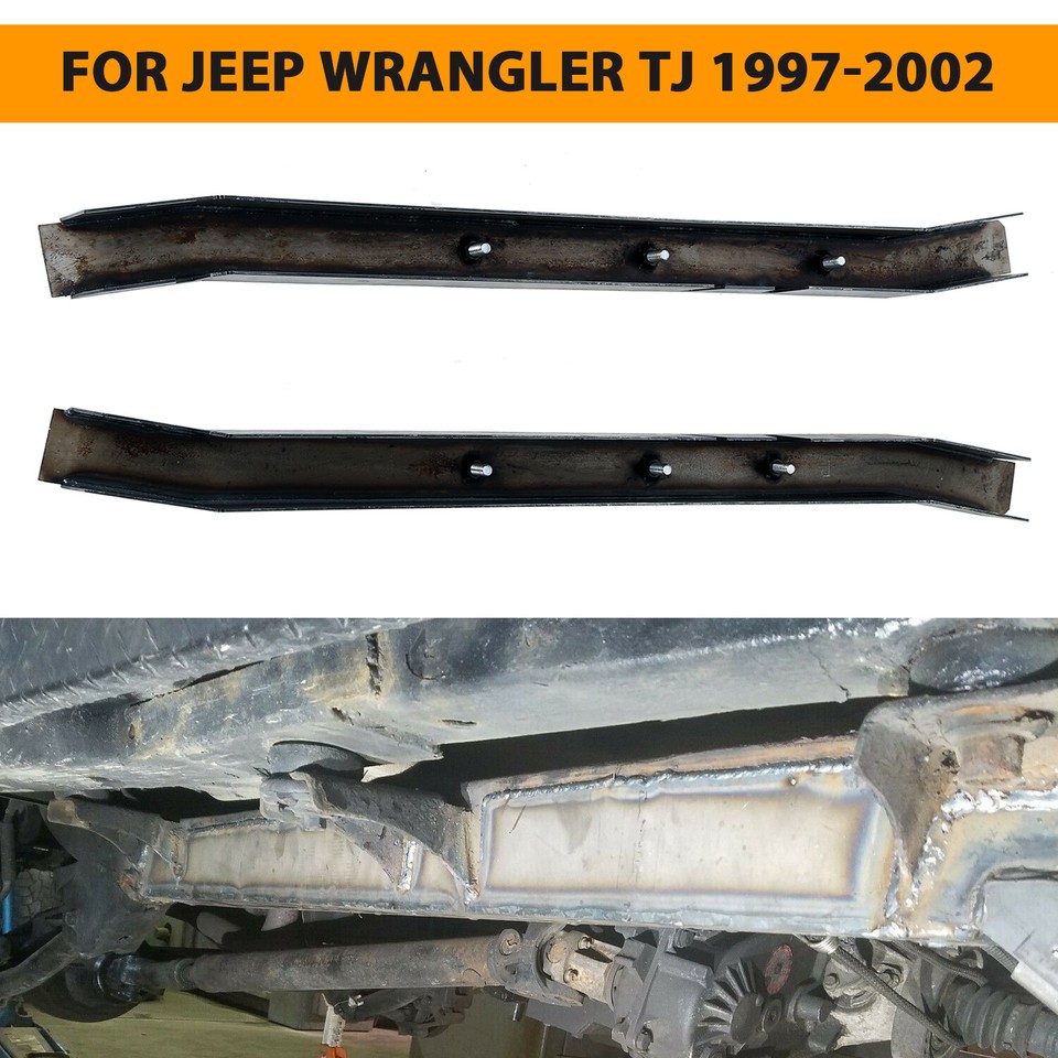 For 97-02 Jeep Wrangler TJ frame repair Center Set Skid Plate Frame ...
