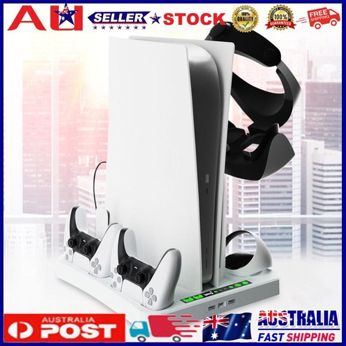 Controller Charger Stand Game Helmet Rack Controller Cooling Station ...