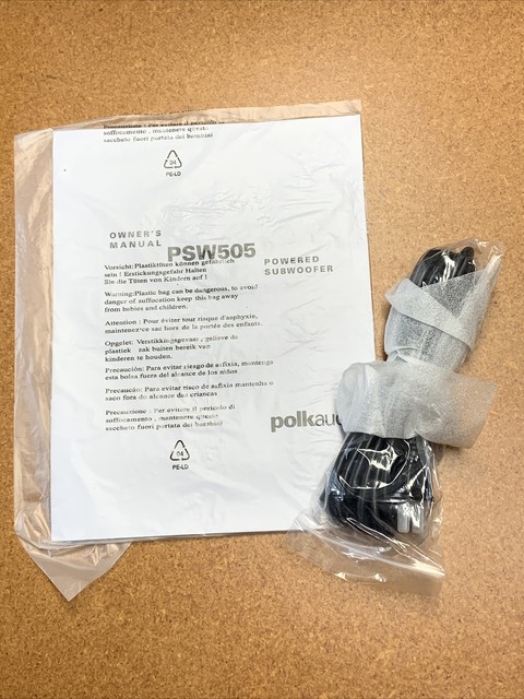 Polk PSW505 Powered Subwoofer for sale online | eBay