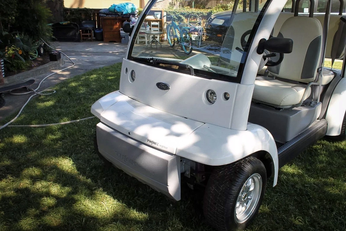 The Electric Think Golf Cart Was An Early Ev From Ford