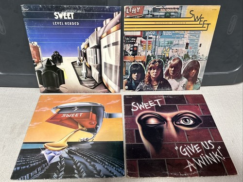 4x Sweet LP: Desolation Boulevard, Level Headed, Off the Record, Give ...