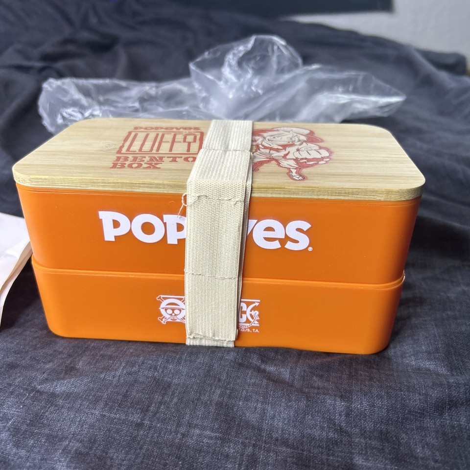 One Piece x Popeyes Luffy’s Bento Bundle Popeyes Exclusive Collectible ...