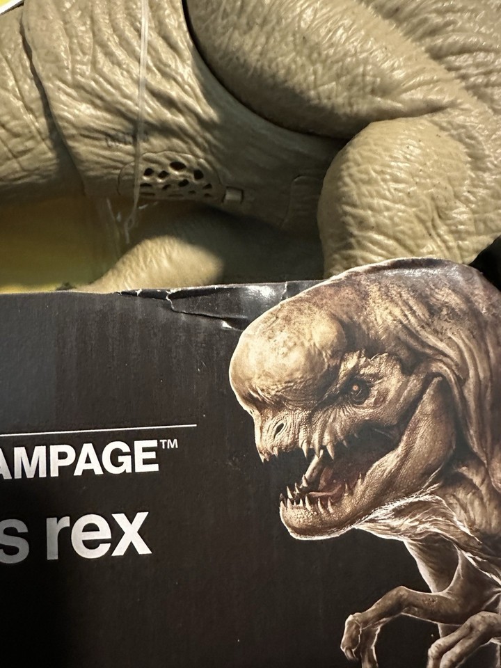 Jurassic World Rebirth Distortus Rex Rumble'n Rampage 22in D-Rex DREX ...