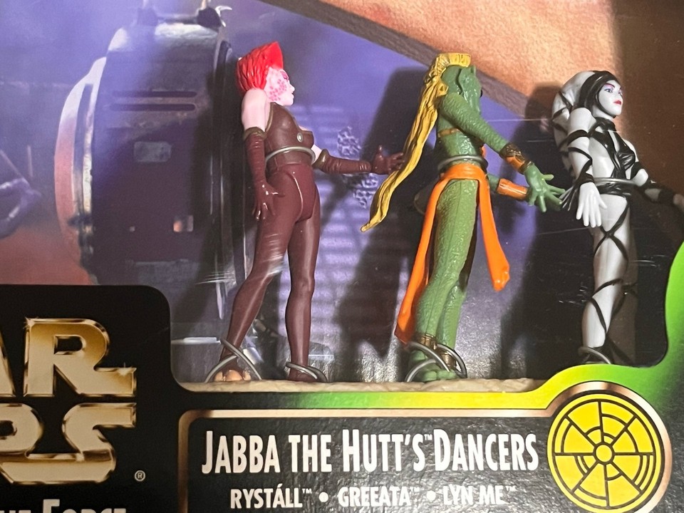 Star Wars The Power of the Force Jabba the Hutt's Dancers Kenner ...