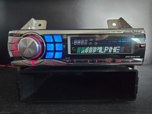 ALPINE CDE-9881 STEREO RECEIVER IPOD CD PLAYER | eBay Australia