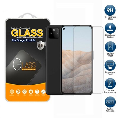 For Google Pixel 5a Tempered Glass Screen Protector | eBay UK