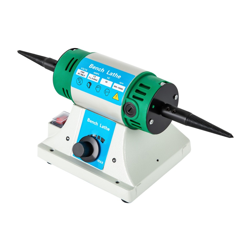 Variable Speed Bench Grinder Jewelry Polisher Polishing Machine Craft ...