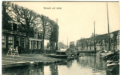 Netherlands Groet uit IJlst old uncommon view J. Hettinga published ...