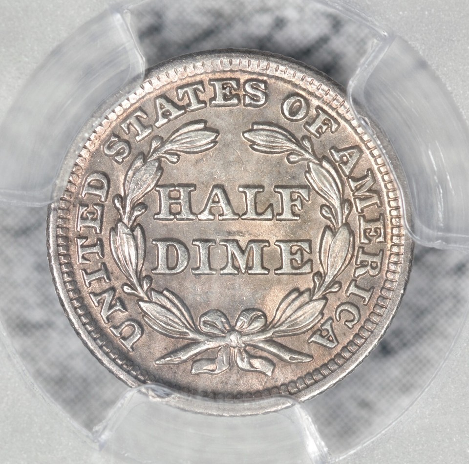 1847 Liberty Seated Half Dime PCGS MS63 Nice! #EDW3 | eBay