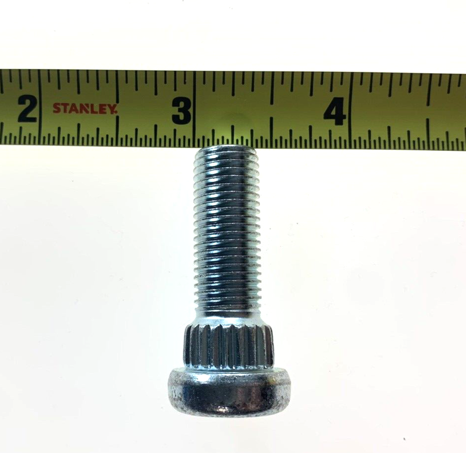 GM 7/16"-20 Wheel Studs Lug 1.38"-1.41" Stud .556-.556" Knurl Steel 5pc ...