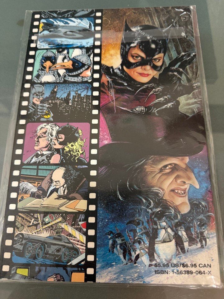 BATMAN RETURNS THE OFFICIAL COMIC ADAPTATION OF THE WARNER BROS. MOTION ...