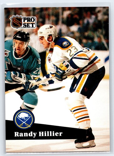 1991-92 Pro Set French #360 Randy Hillier | eBay