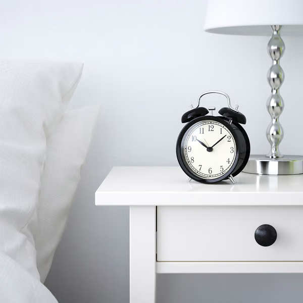 NEW IKEA DEKAD Retro Loud Double Bell Mechanical Wound Alarm Clock ...