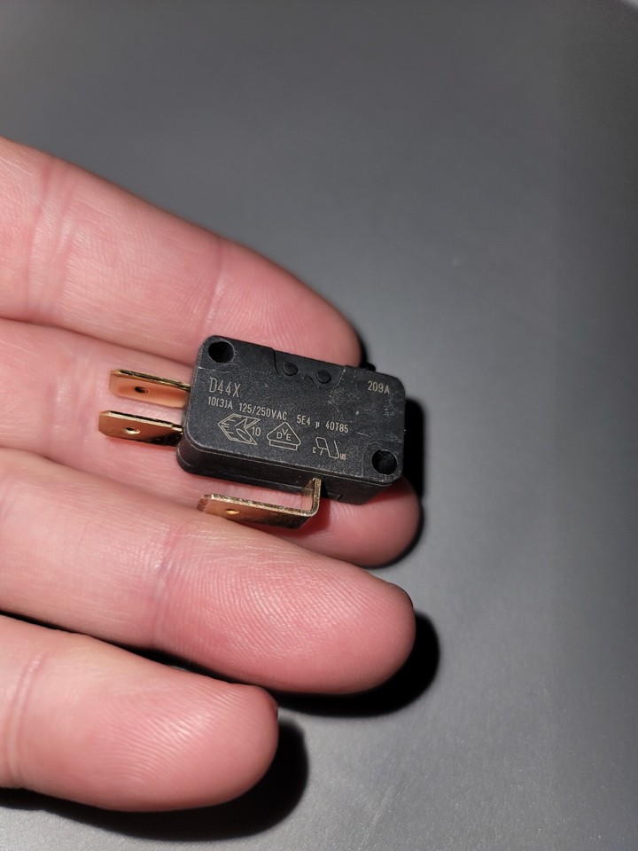 ZF (Cherry) D44X PUSHBUTTON MICROSWITCH ARCADE JOYSTICK 10-AMP | eBay