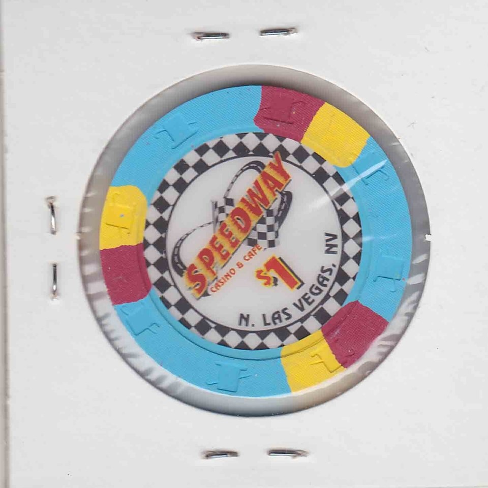 Vintage $1 chip from Speedway Casino (1999) N. Las Vegas | eBay
