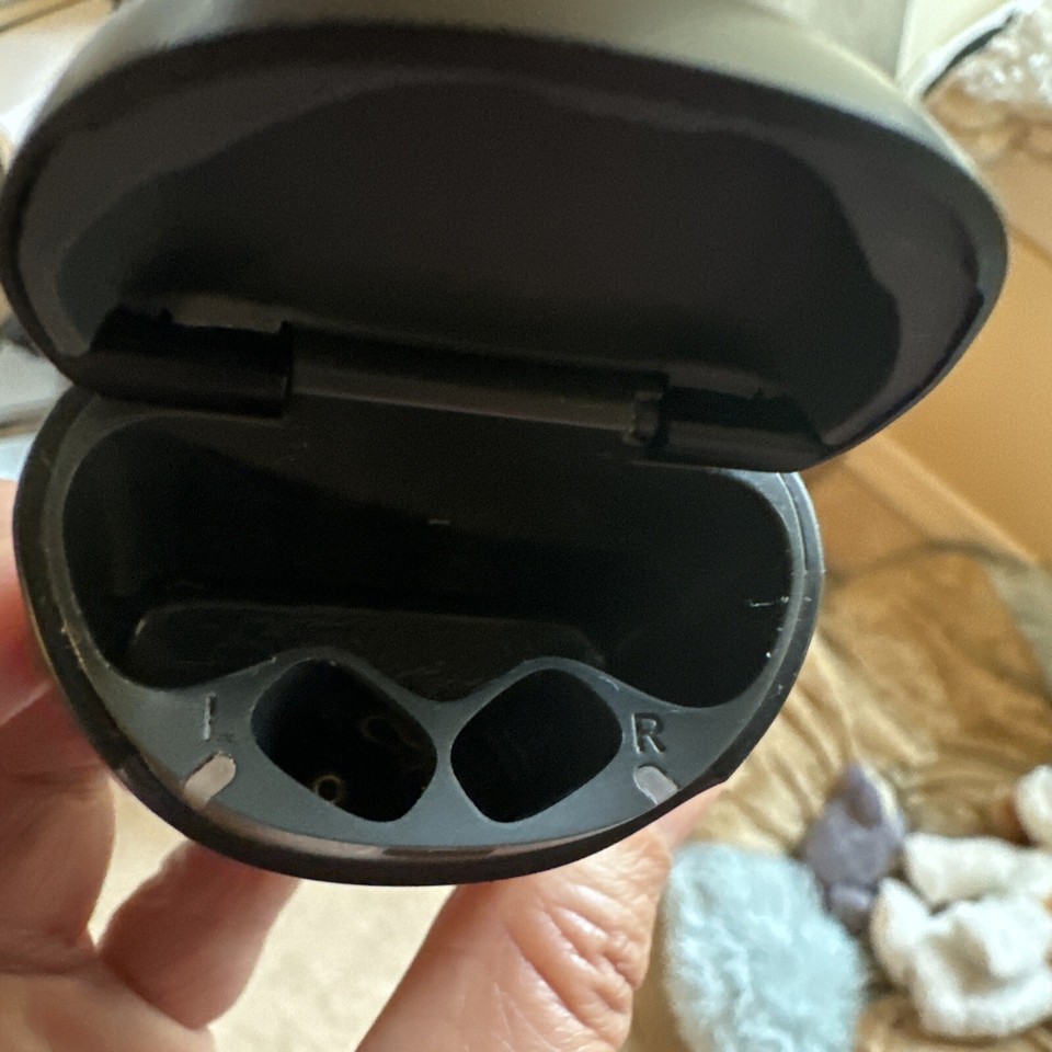 Connexx Slim-RIC Model Hearing Aid Travel Charger 2 Case Black include ...