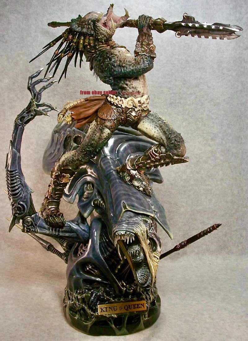 Alien Queen Vs Alien King Alien Queen Vs Nemesis Height Comparison