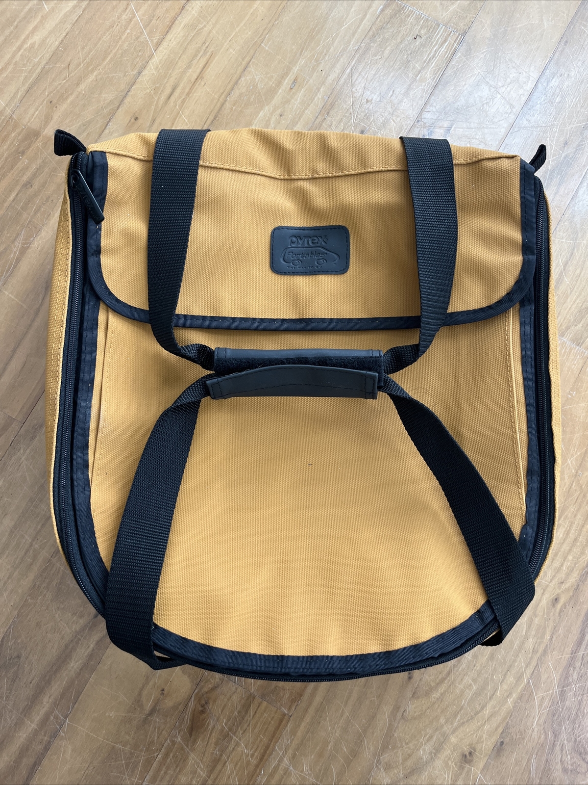 Pyrex Portables Carrier Bag with Hot/Cold Pack Orange Yellow | eBay